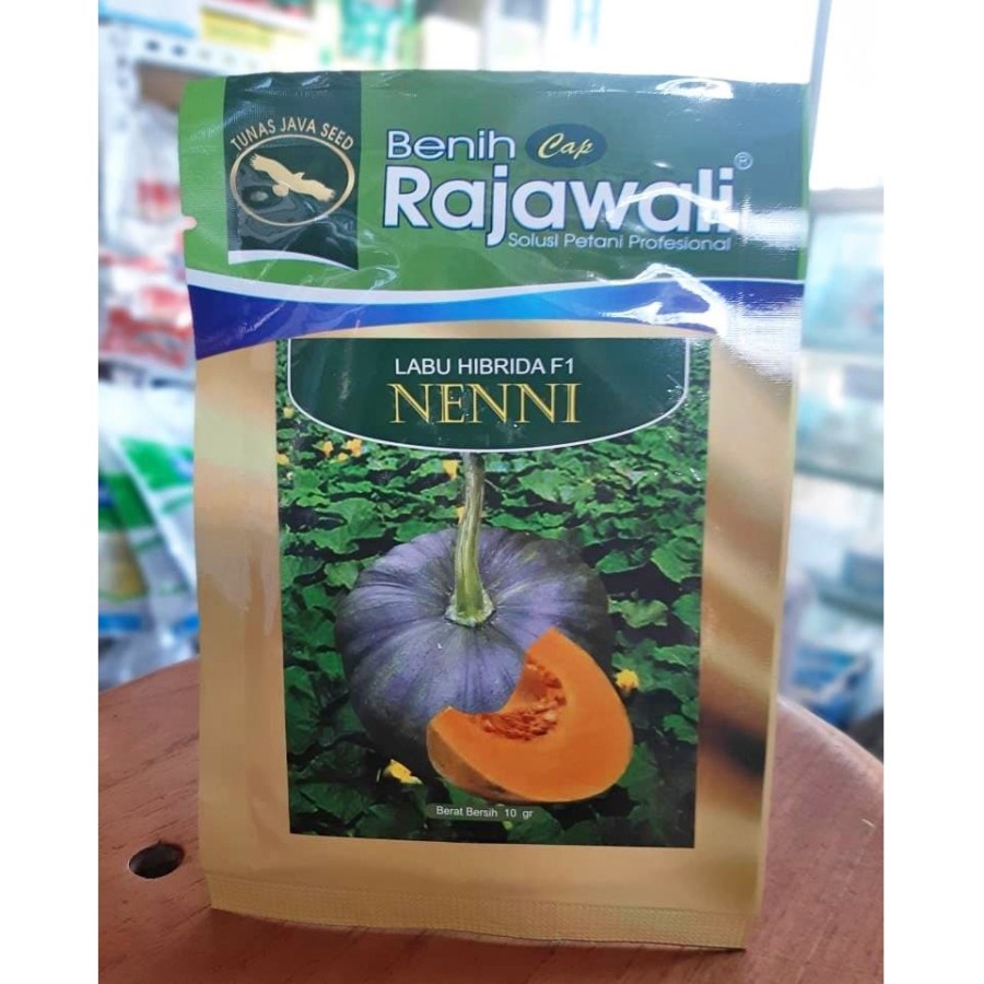 Jual Bibit Benih Labu Hibrida F1 NENNI 10 gram Cap Rajawali | Shopee ...