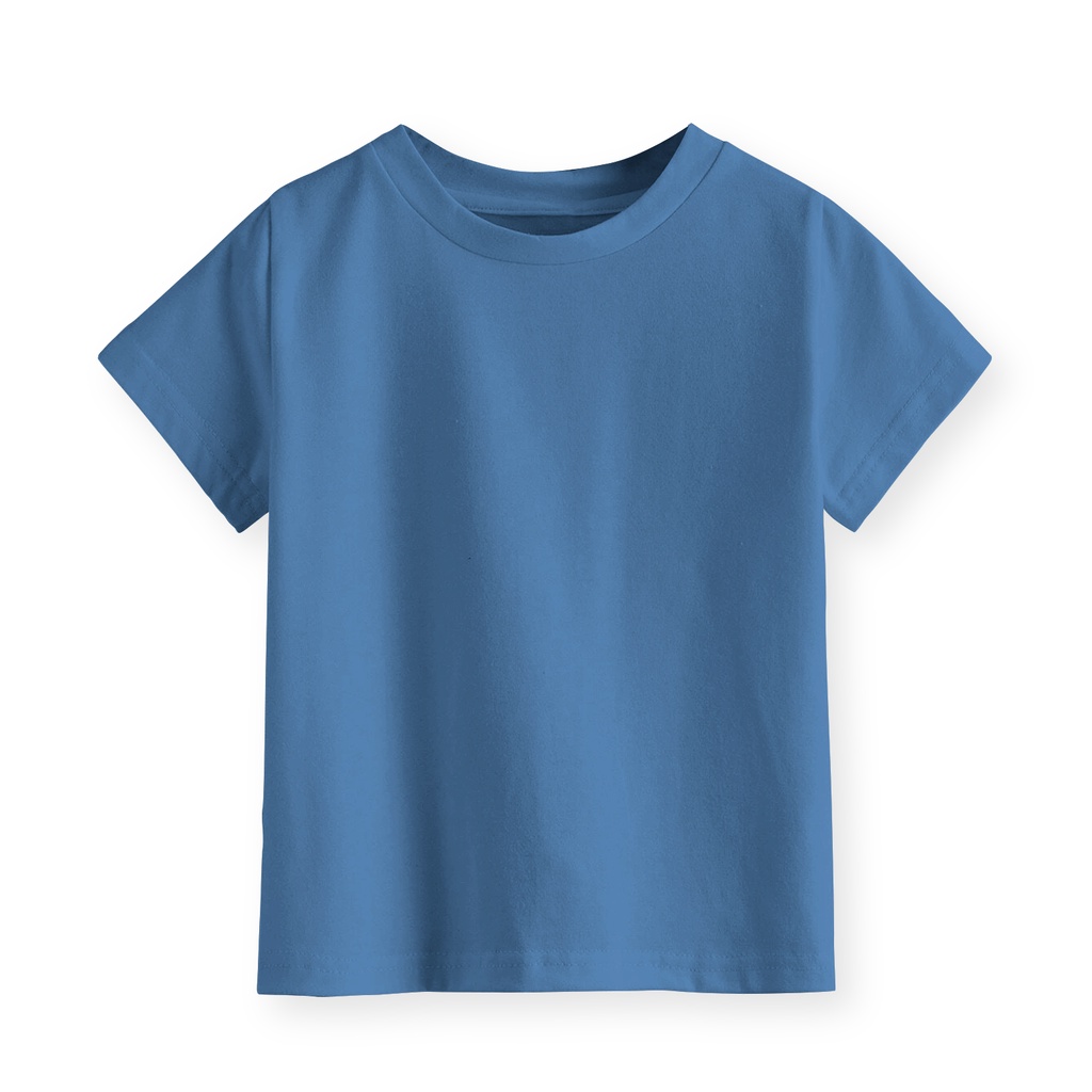Jual Kaos Polos Anak Laki-laki dan Perempuan Unisex 1-12 tahun Warna ...