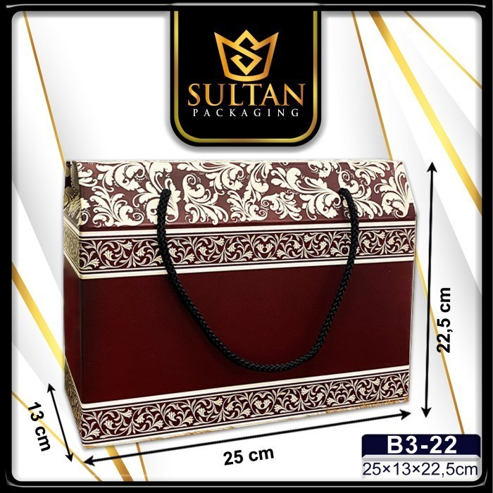 Jual Gable Box - Dus Hampers - Box Kado - Dus Hampers Motif Batik - B3 ...