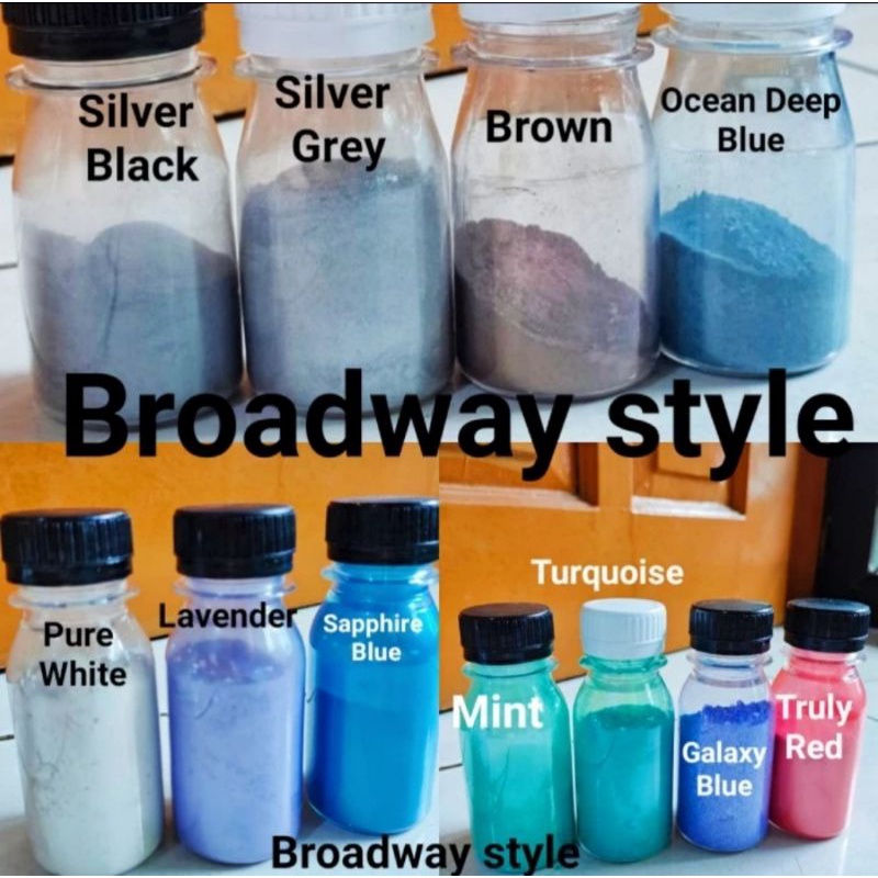 Jual Bubuk Pewarna Pigment Resin Lilin Candle Slime kosmetik Sabun ...