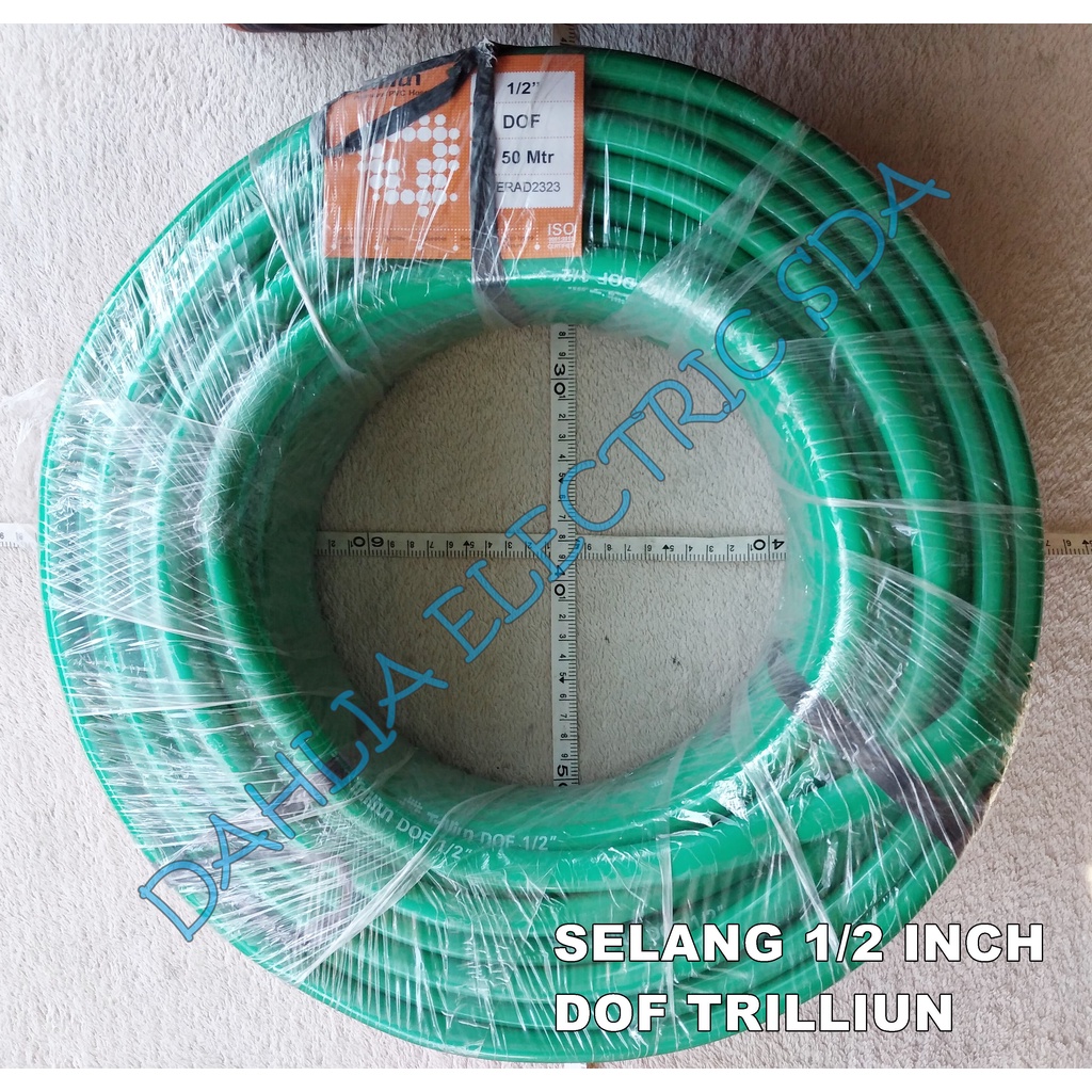 Jual SELANG 1/2 INCH DOF TRILLIUN ECERAN (PER METER) | Shopee Indonesia