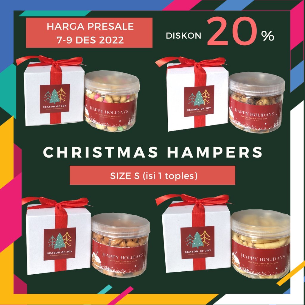 Jual SPECIAL NATAL DAN TAHUN BARU 2022 /[DELISH SNACKS] Hampers Natal ...