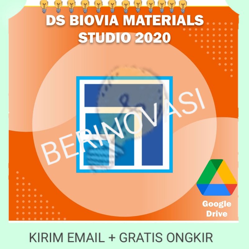 Jual [GARANSI] DS BIOVIA Materials Studio 2020 v20.1.0.2728 x64/ 2017 Linux86 Versi Terbaru ...
