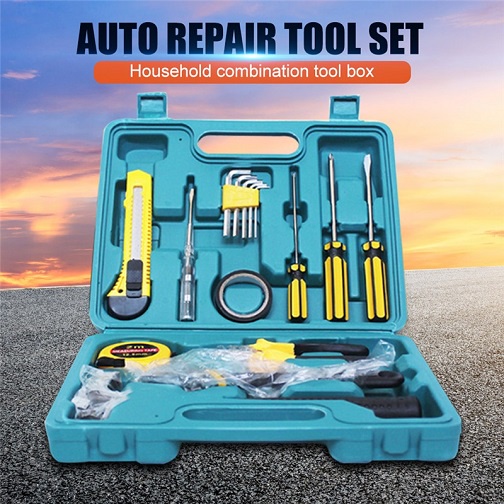 Jual Perkakas Set 15 in 1 Tool Kit Obeng Set Box Alat Tukang Servis ...