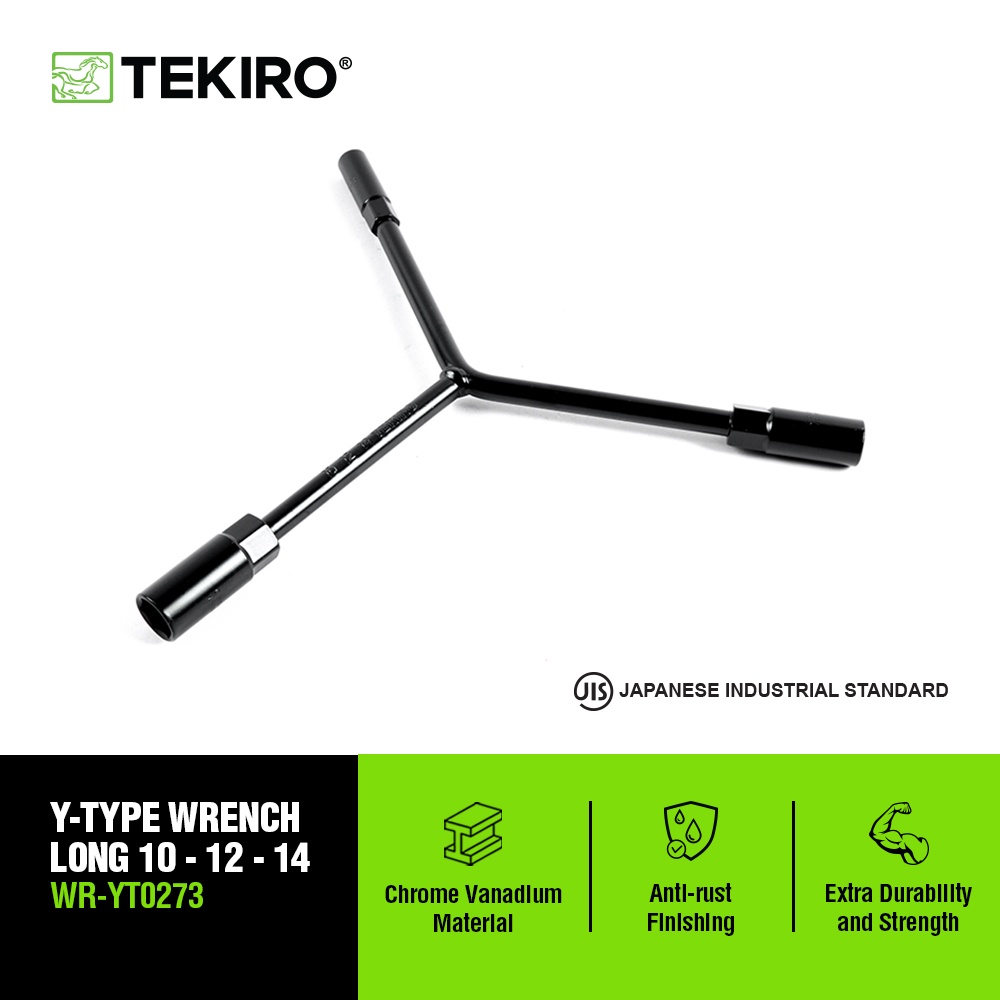 Jual TEKIRO Y-TYPE WRENCH (LONG) 10 - 12 - 14 | Shopee Indonesia