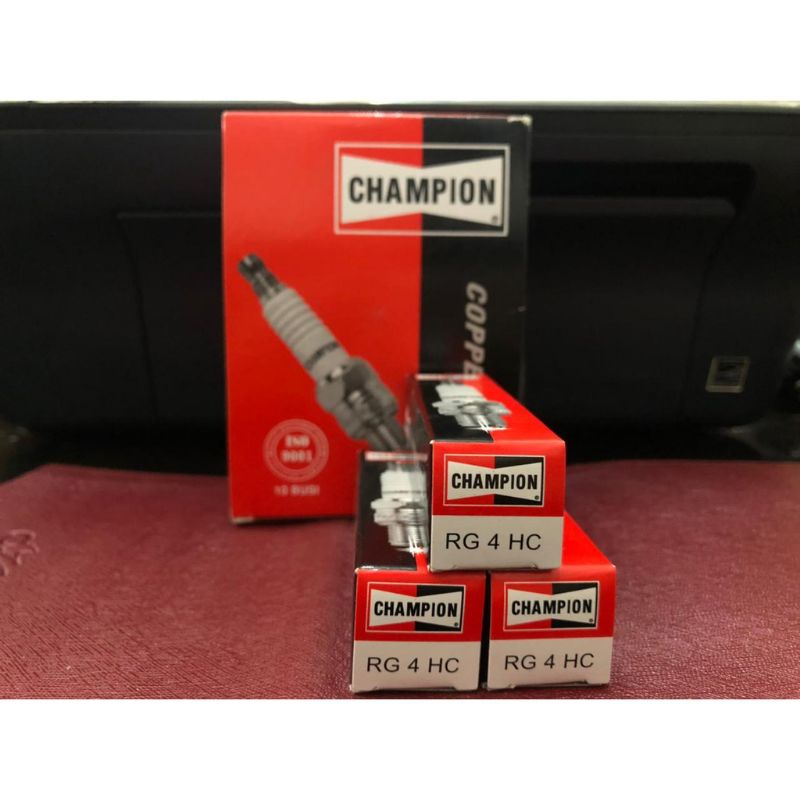 Jual Busi Champion Power RG4HC Karisma Beat Vario Nmax Scoopy Satria Fu ...