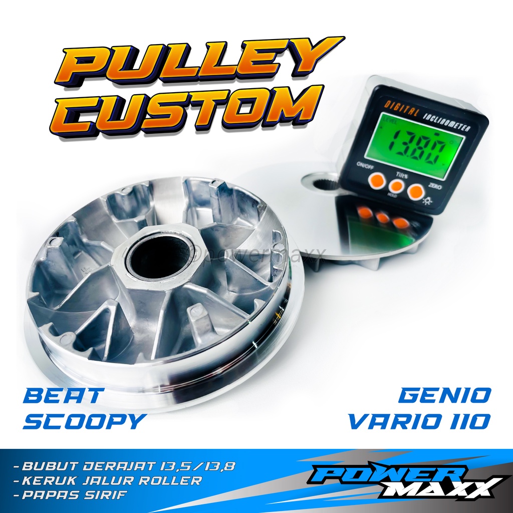 Jual RUMAH ROLLER PULLEY beat scoopy genio spacy karbu fi esp bubut ...