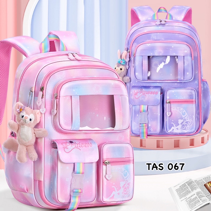Jual TAS 067 | TAS RANSEL BAPKPACK EDISI PRINCESS | TAS KULKAS | TAS ...