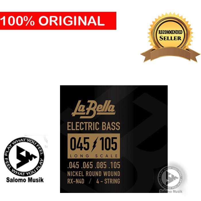 Jual Senar Bass 4 String La Bella RX N4D 45-105 Original | Shopee Indonesia