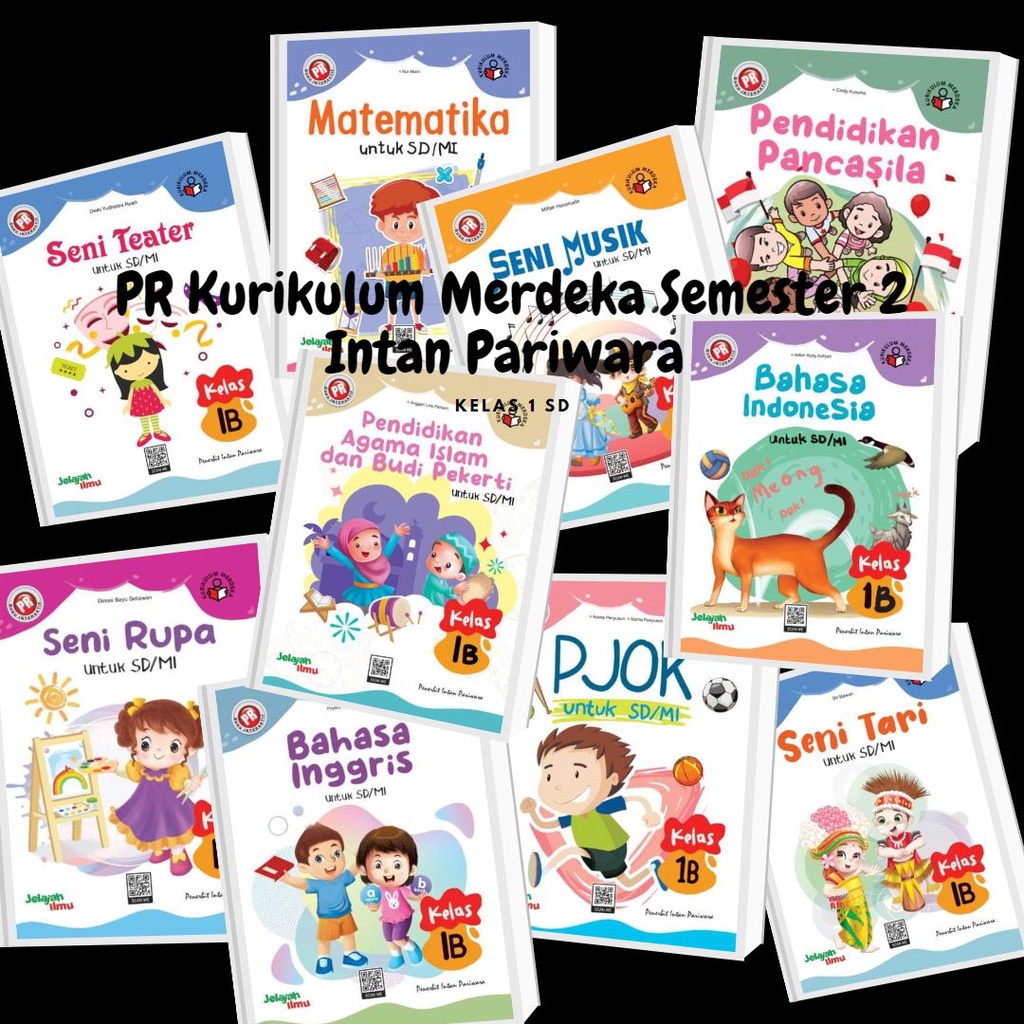 Jual Buku PR/LKS Interaktif SD Kelas 1 Semester 2 Kurikulum Merdeka Intan Pariwara TH 2023 ...