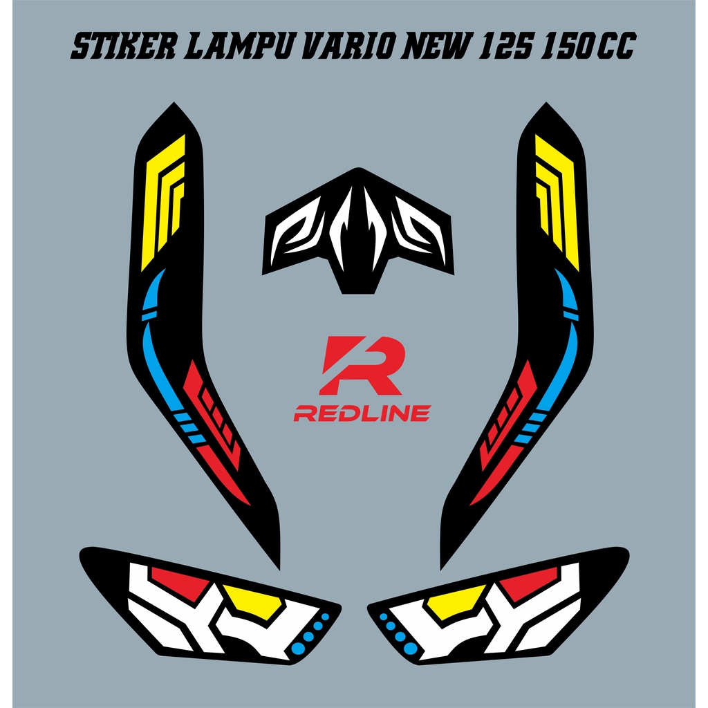 Jual Stiker Lampu Motor Vario 125cc 2019/2020 1 SET | Shopee Indonesia