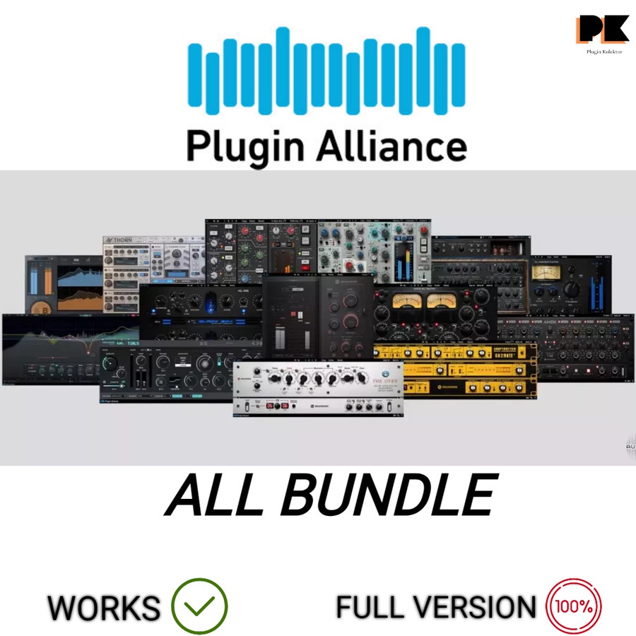 Jual Plugin Alliance Bundle mixing processing empowers world-renowned ...