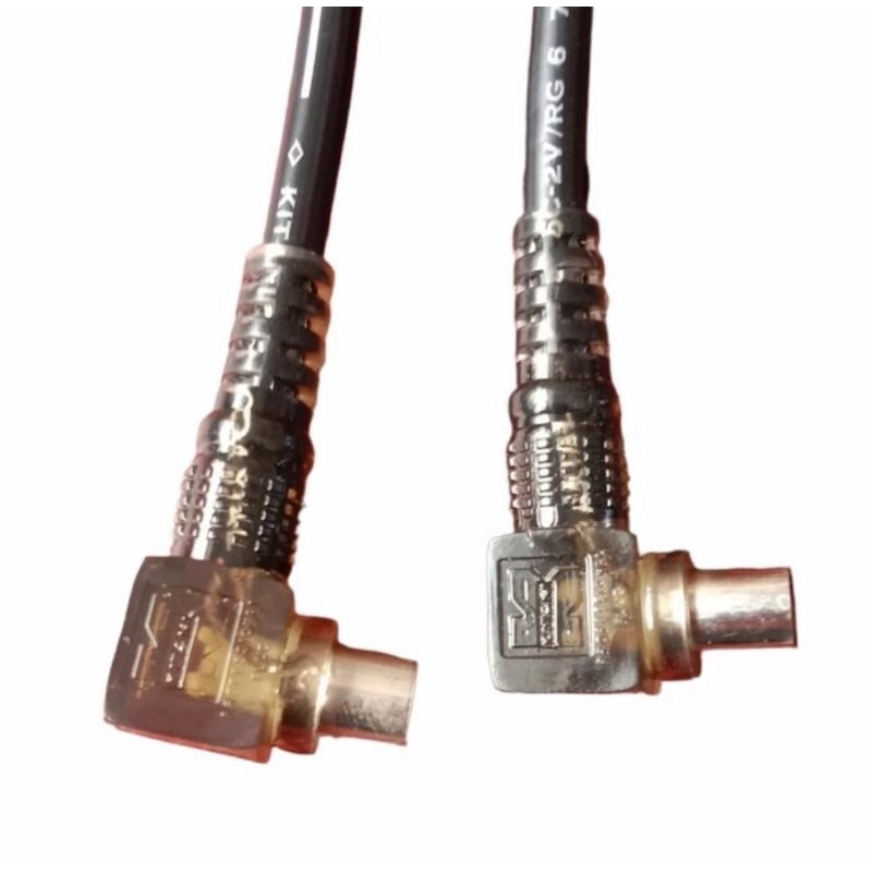 Jual Kabel Antena TV Coaxial 5C+2V 1M +Plug to Plug KITANI | Shopee Indonesia