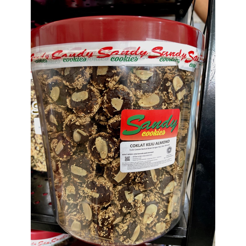 Jual Sandy Cookies Kue Kering Kuker Jakarta 500 gr gram Reguler ...