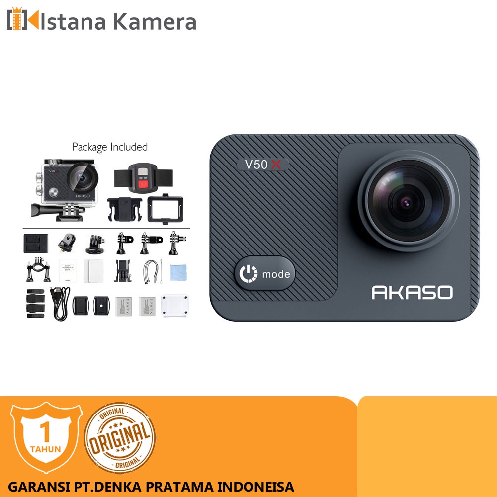 Jual AKASO V50 X Action Camera - V50X NEW Version | Shopee Indonesia