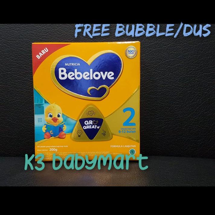 Jual Bebelove 2 HiQ-EQ box 200gr 200 gram susu formula bayi 6-12 bulan ...