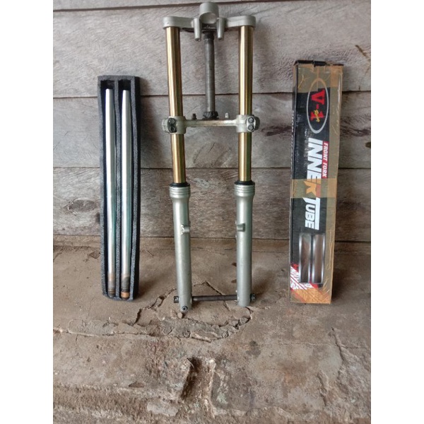 Jual Shock depan ninja rr original pnp gl,cb,tiger | Shopee Indonesia