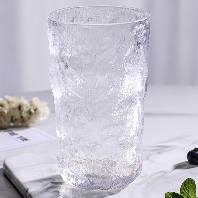 Jual Gelas Estetik / Mosaic Glasss / Gelas Kaca Vintage Tebal / Korean Aesthetic Glass / Gelas ...