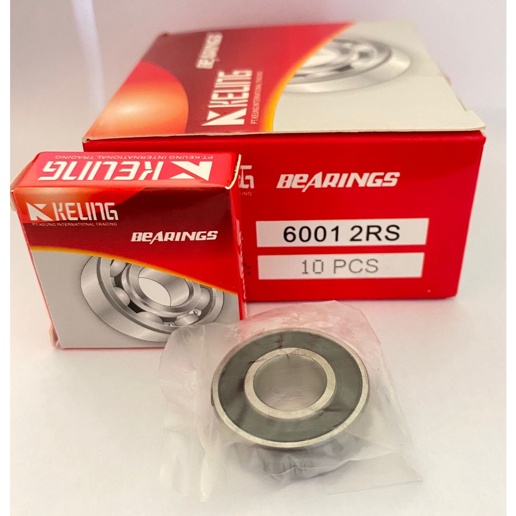 Jual Bearing KELING 6001 RS Kemasan dus isi 1 pcs | Shopee Indonesia