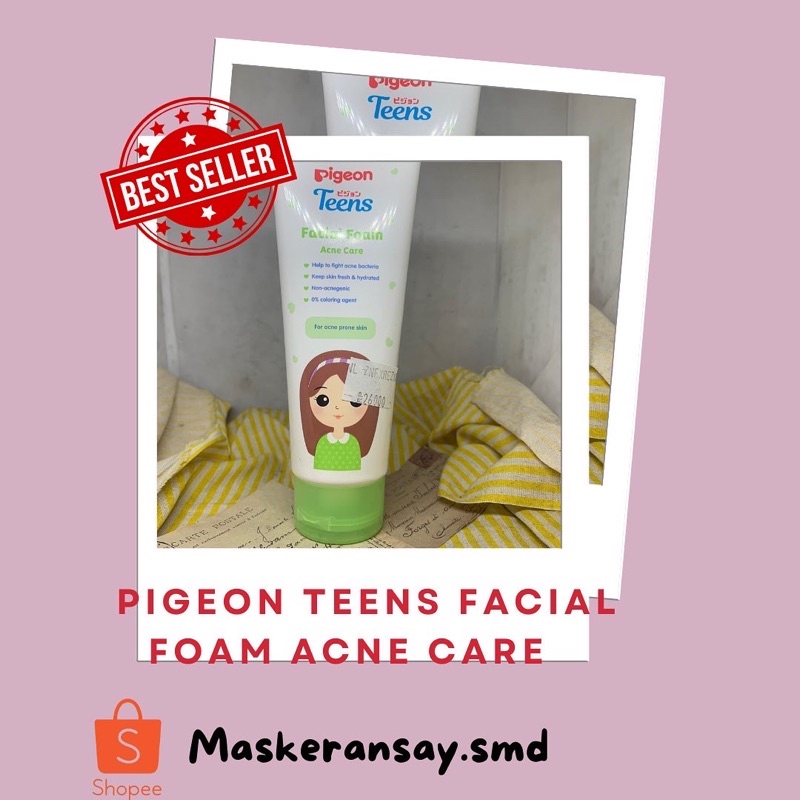 Jual PIGEON Teens Facial Foam - Acne Care 100Gr (For Acne Prone Skin ...