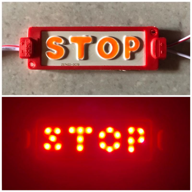 Jual lampu peringatan ( STOP ) 24V | Shopee Indonesia