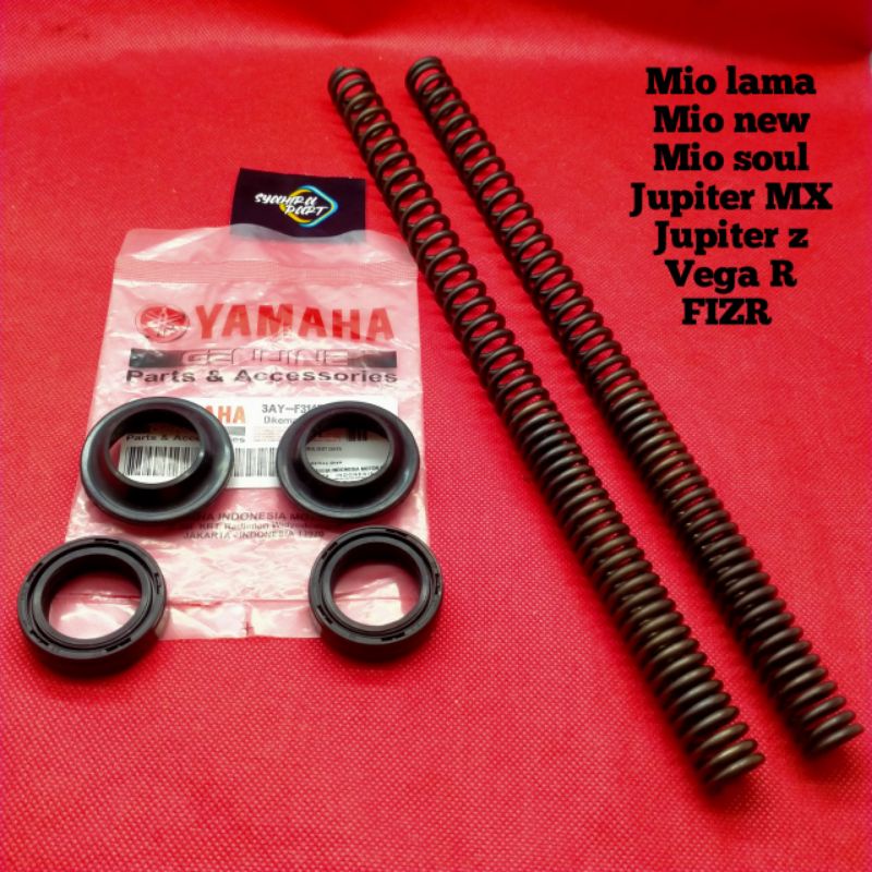Jual PER SHOCKBREAKER SET SEAL SHOCKBREAKER DEPAN YAMAHA MIO LAMA NEW SOUL JUPITER MX Z VEGA R ...