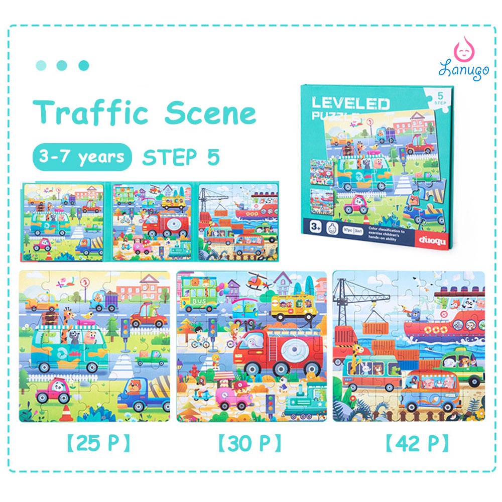 Jual Buku Puzzel Puzel Magnet 3 in 1 Bertingkat Dengan 5 Step Variasi ...