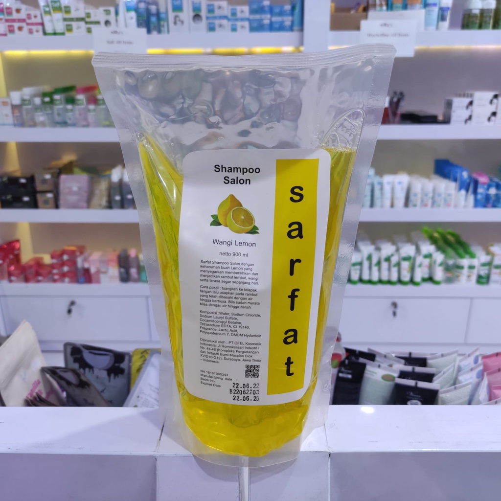 Jual Sarfat Shampoo Salon 900ml | Shopee Indonesia