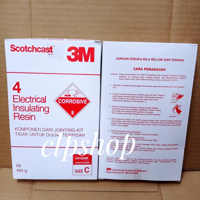 Jual Electrical Insulation 3M Resin C Uk 420 G | Shopee Indonesia