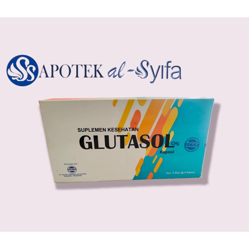 Jual Glutasol kapsul - Antioksidan dan daya tahan tubuh ( 1 strip isi 6 ...