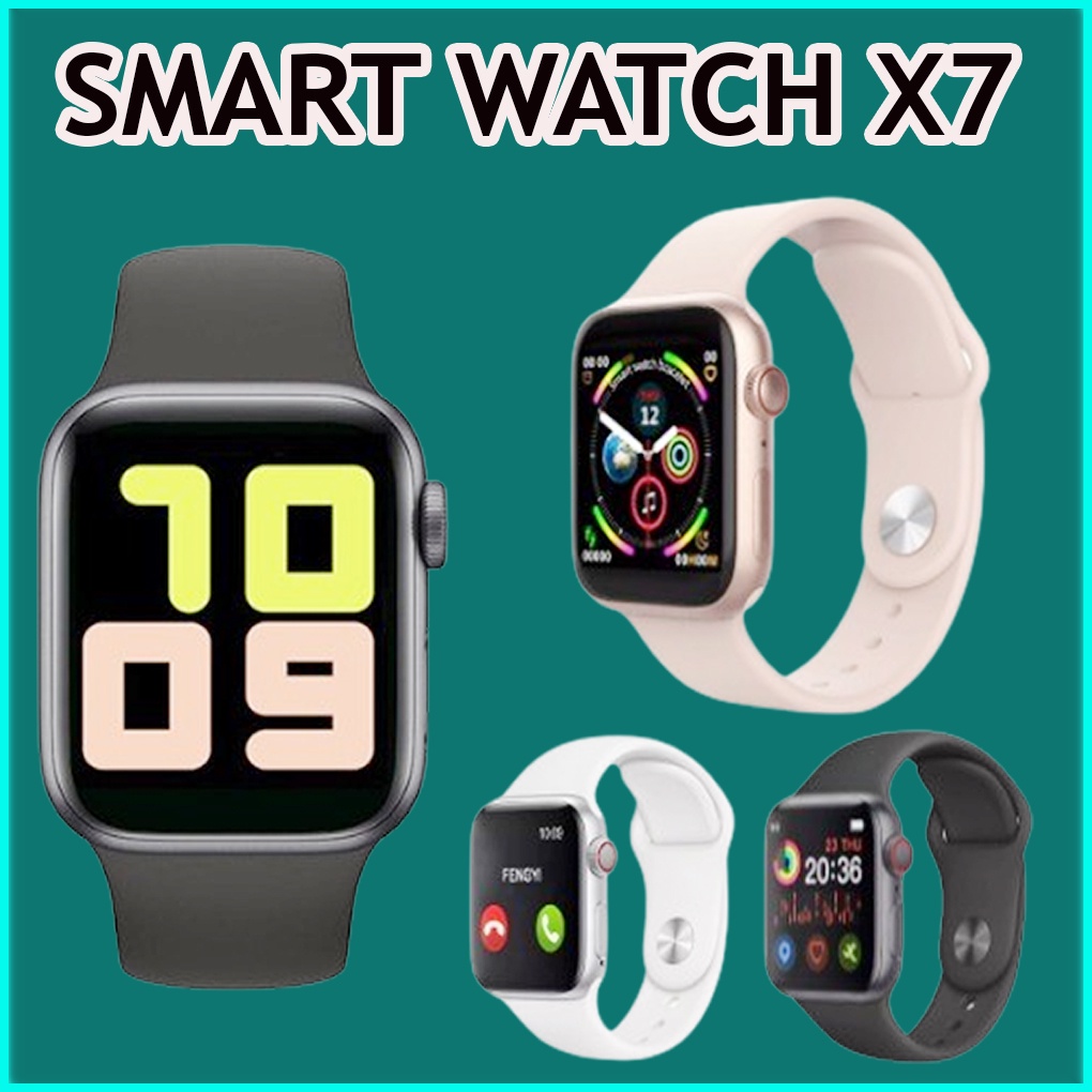 Jual Smartwatch X7 Set Connect Android/IOS | Shopee Indonesia