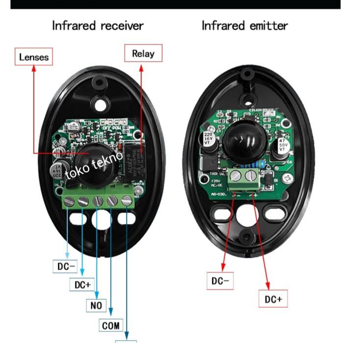 Jual Single Infrared Beam Sensor / Sensor Infrared Kecil | Shopee Indonesia