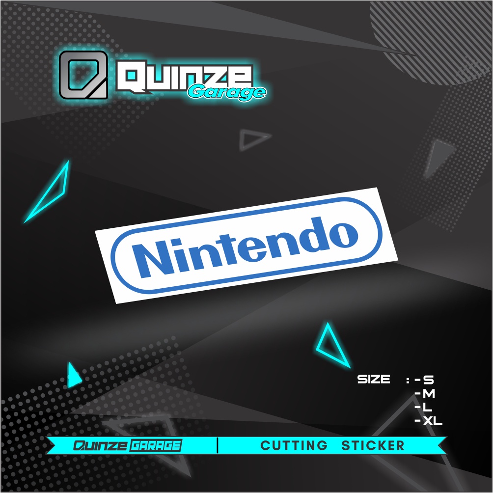 Jual Stiker Nintendo | Sticker Logo Nintendo | Cutting Sticker Logo ...