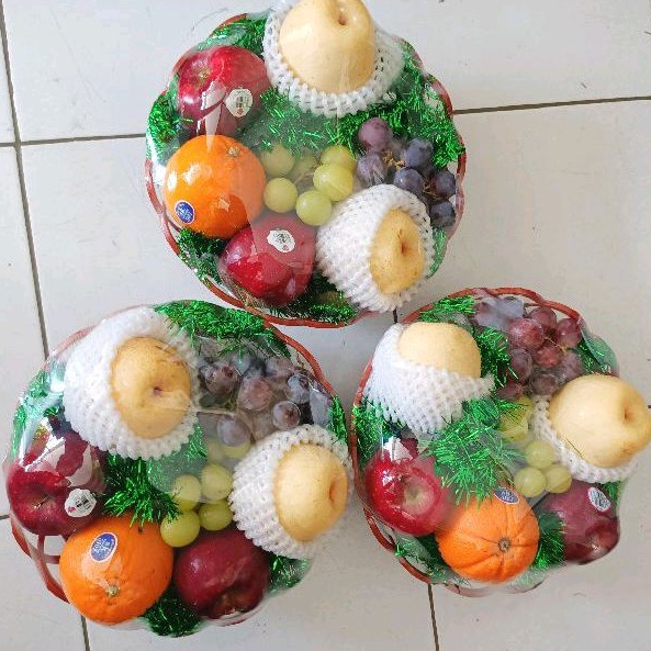 Jual Mini Parsel Buah Free Kartu Ucapan | Shopee Indonesia