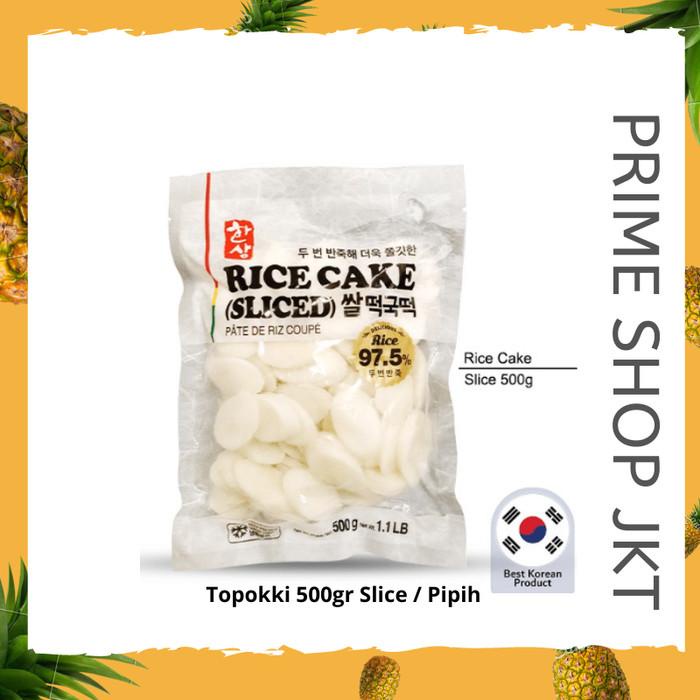 Jual Choripdong Topokki Slice 500Gr Rice Cake Pipih Korea Tteobokki ...