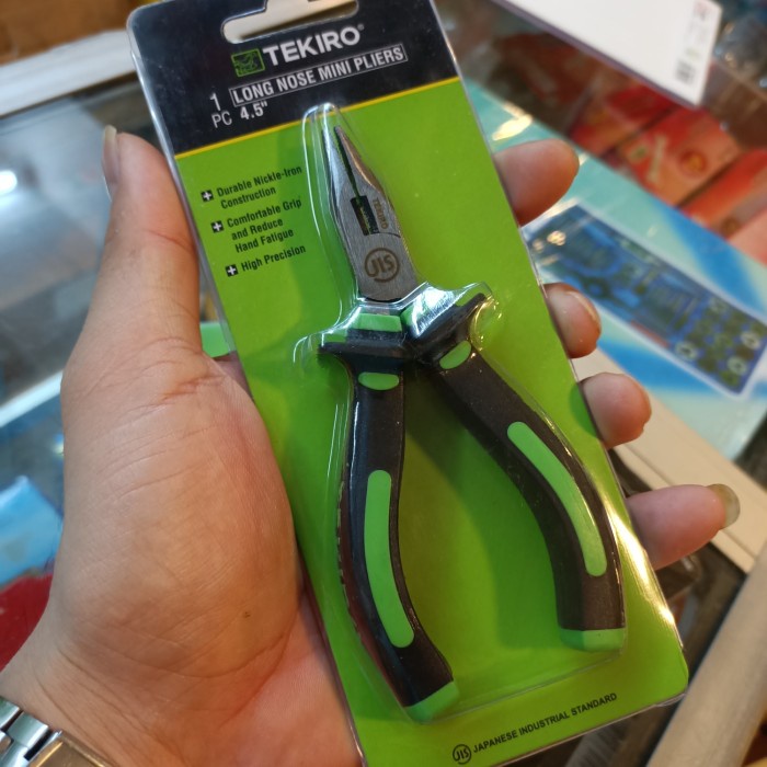 Jual tekiro tang mini lancip 4.5" / tang mini tekiro 4,5 in dt | Shopee Indonesia