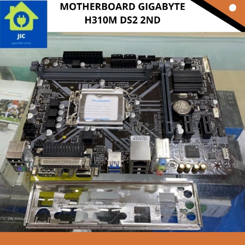 Jual MOTHERBOARD GIGABYTE H310M DS2 2ND | Shopee Indonesia