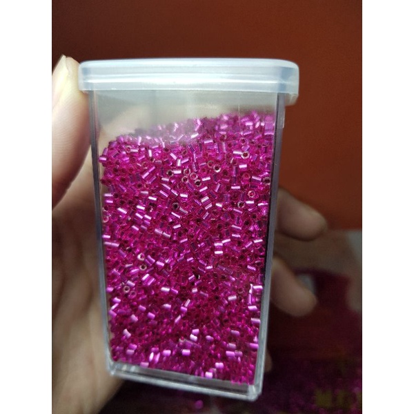 Jual payet MGb serian pink, payet batang dan pasir | Shopee Indonesia