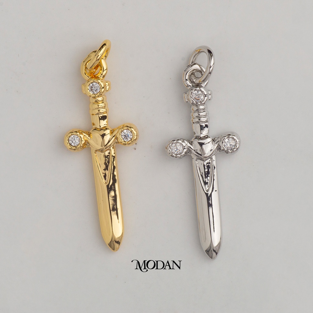 Jual Modan - Liontin Holiday Collection Mini Knight Sword Charm Liontin ...