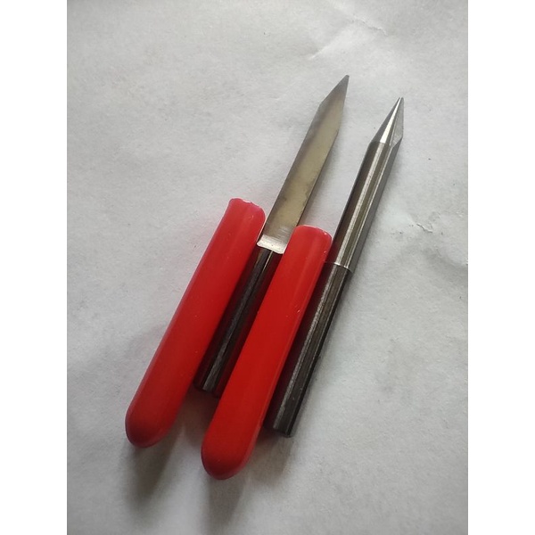 Jual Mata Router CNC/ Bit V Half Carving Wood & SoftMetal 30° (Order 1 ...