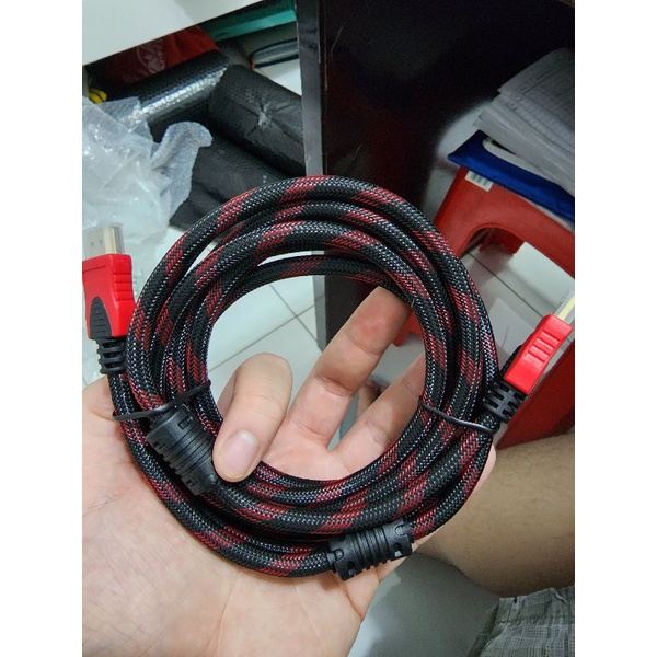 Jual Kabel HDMI 3M STB Komputer Braided HDTV 1080p | Shopee Indonesia