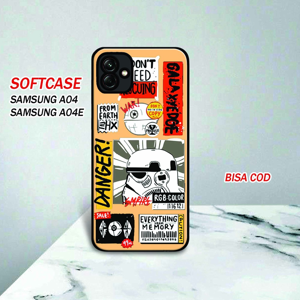 Jual Case SAMSUNG A04 - Case Hp SAMSUNG A04 Terbaru - Silikon Black ...