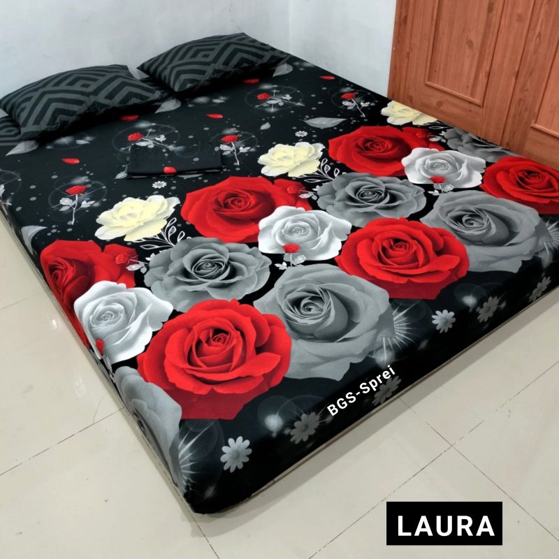 Jual Seprai sprei homemade motif bunga bahan katun disperse halus ...