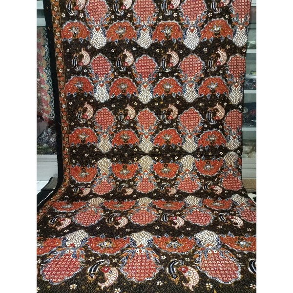Jual Batik Tulis Lamongan motif bandeng lele mahkota halus | Shopee ...