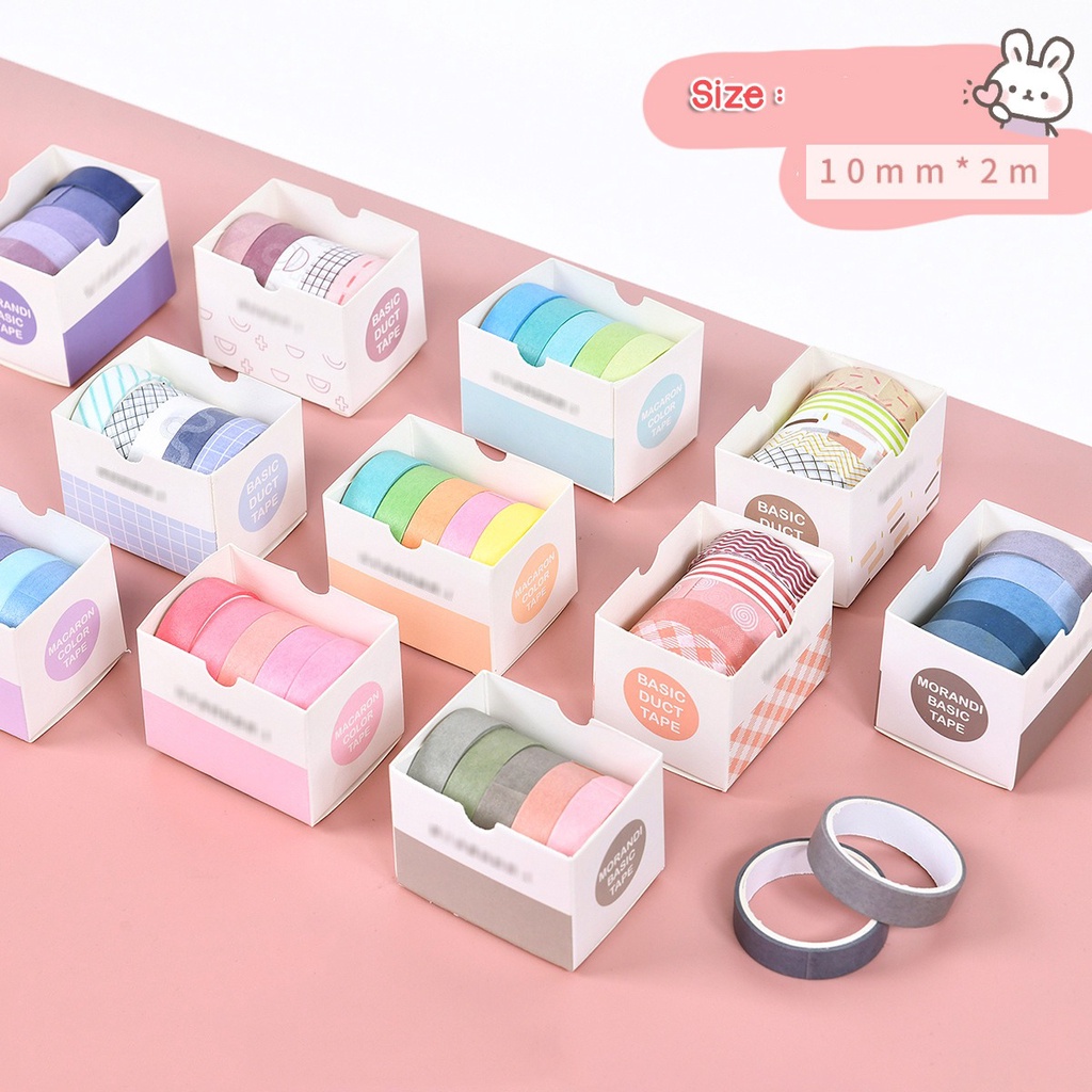 Jual GEM- WASHI TAPE SELOTIP KERTAS MASKING TAPE SOLATIP KARTUN SELOTIP ...