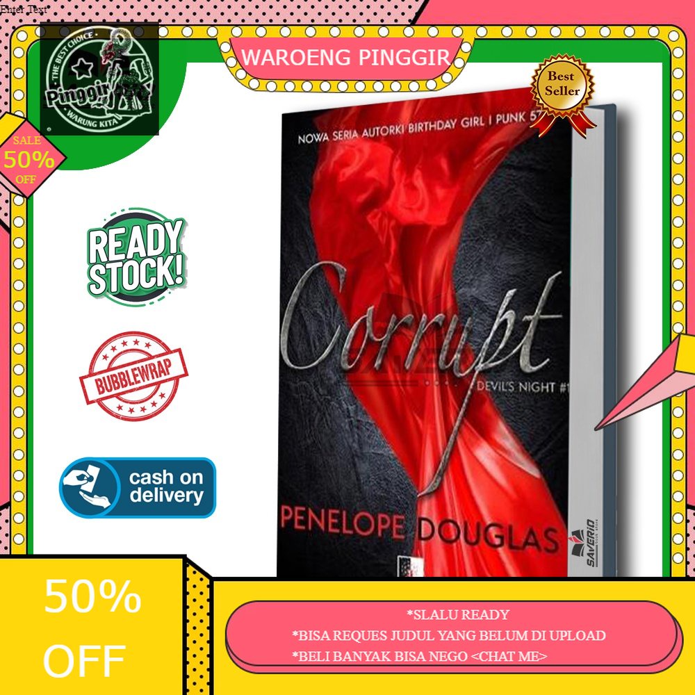 Jual Buku Corrupt By Penelope Douglas | Shopee Indonesia