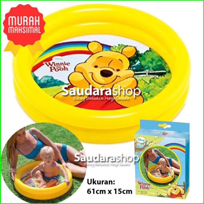 Jual Intex 58922 Baby Pool Winnie The Pooh / Kolam Renang Anak Pooh ...