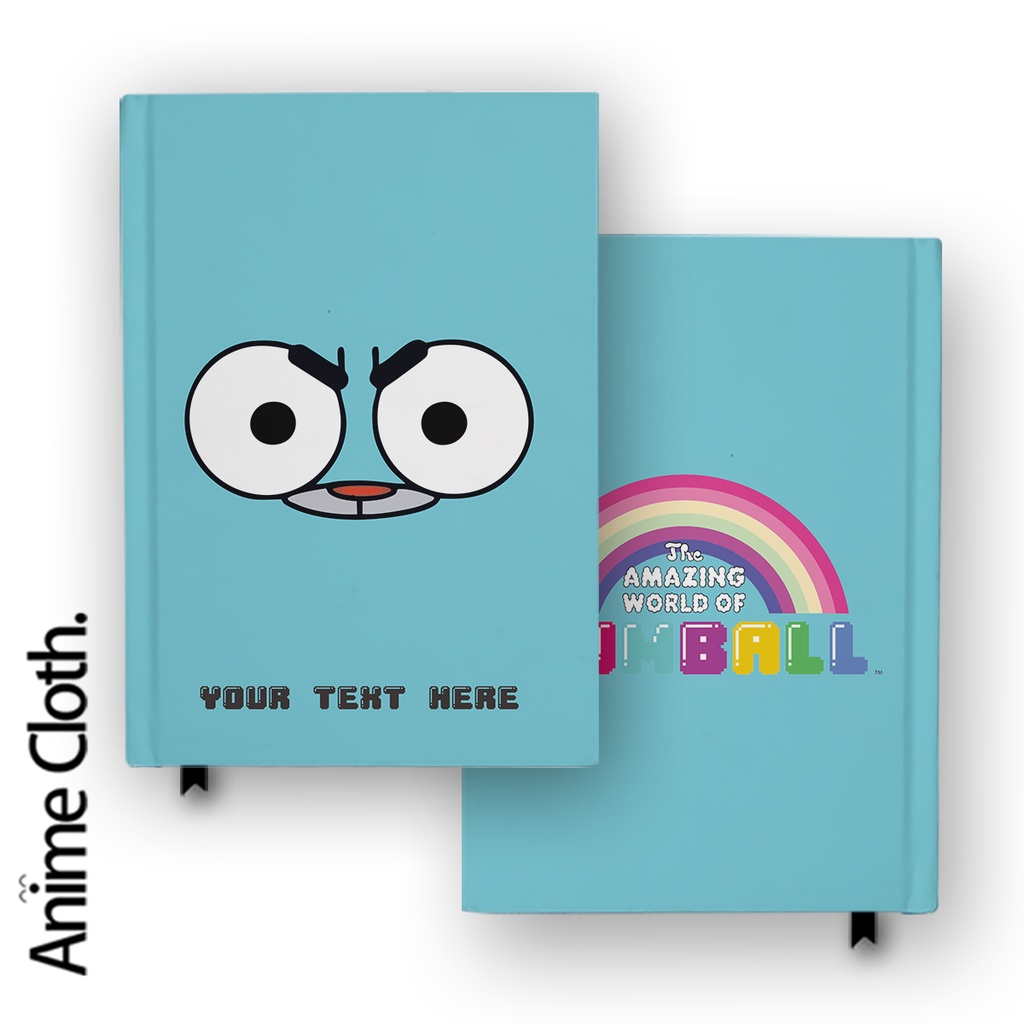 Jual Buku Catatan Notebook Gumball 5 Face Hardcover Custom Planner ...