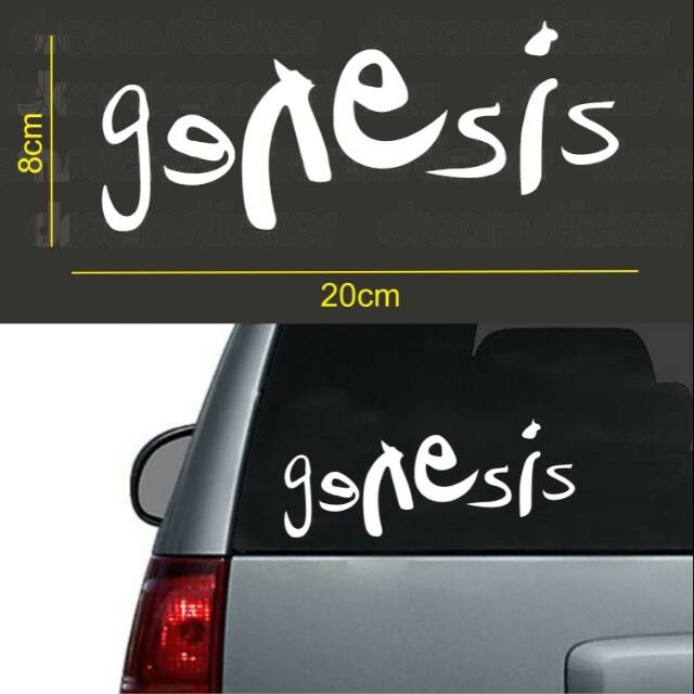 Jual Stiker Mobil Band Musik Genesis - Car Decal Sticker | Shopee Indonesia