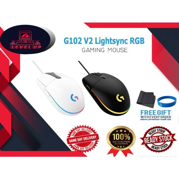 Jual Logitech G102 Lightsync Gaming Mouse | Shopee Indonesia